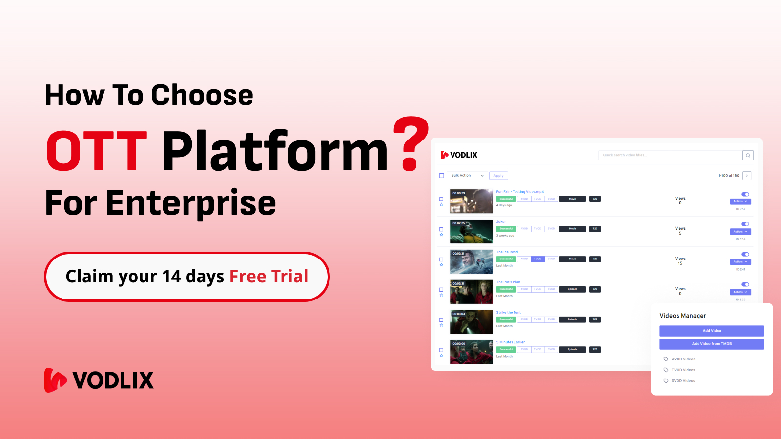How to Choose an OTT Platform for Enterprise Video Content Management