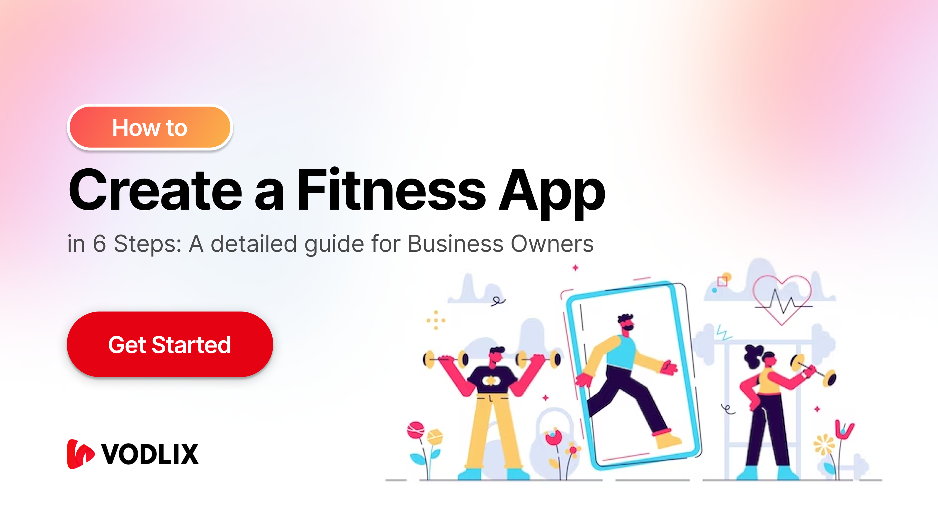 Create a Fitness App in 6 Steps with Vodlix