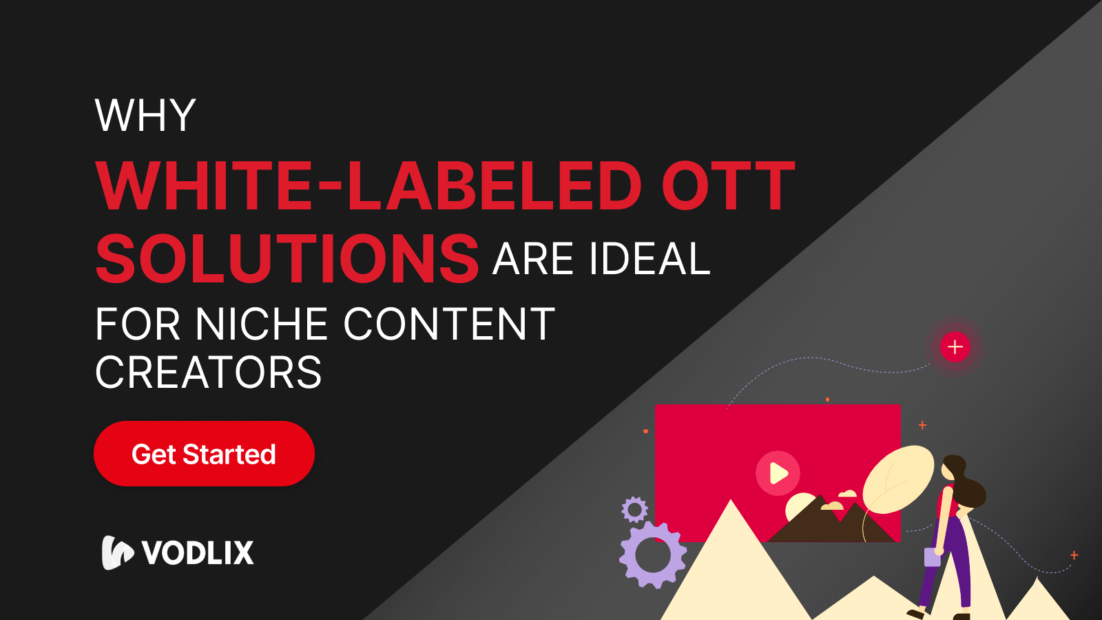 Why White-Labeled OTT Solutions Are Ideal for Niche Content Creators