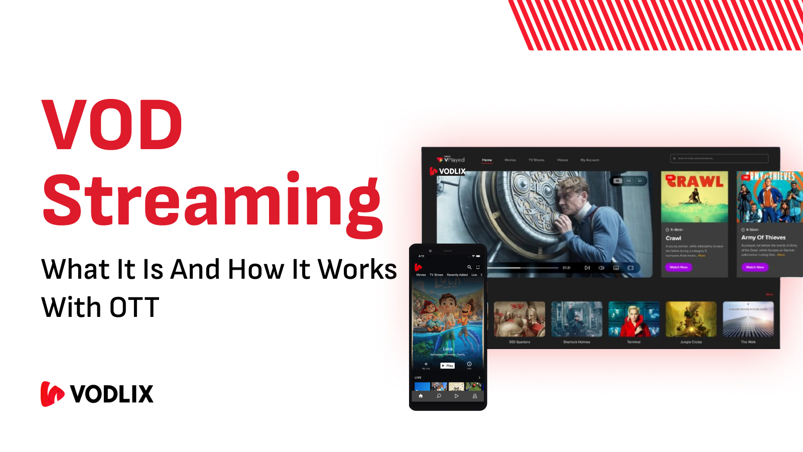VOD Streaming Explained: Enhancing Your OTT Experience with Vodlix
